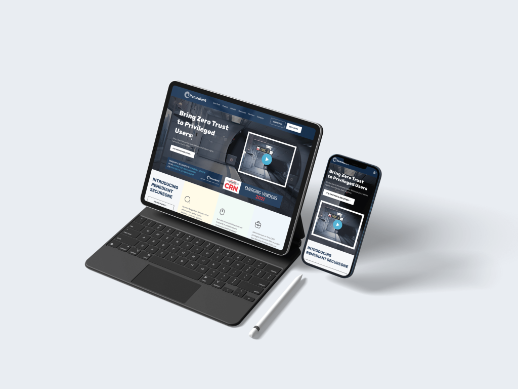 Remediant Web Redesign - Luong Nguyen Huu